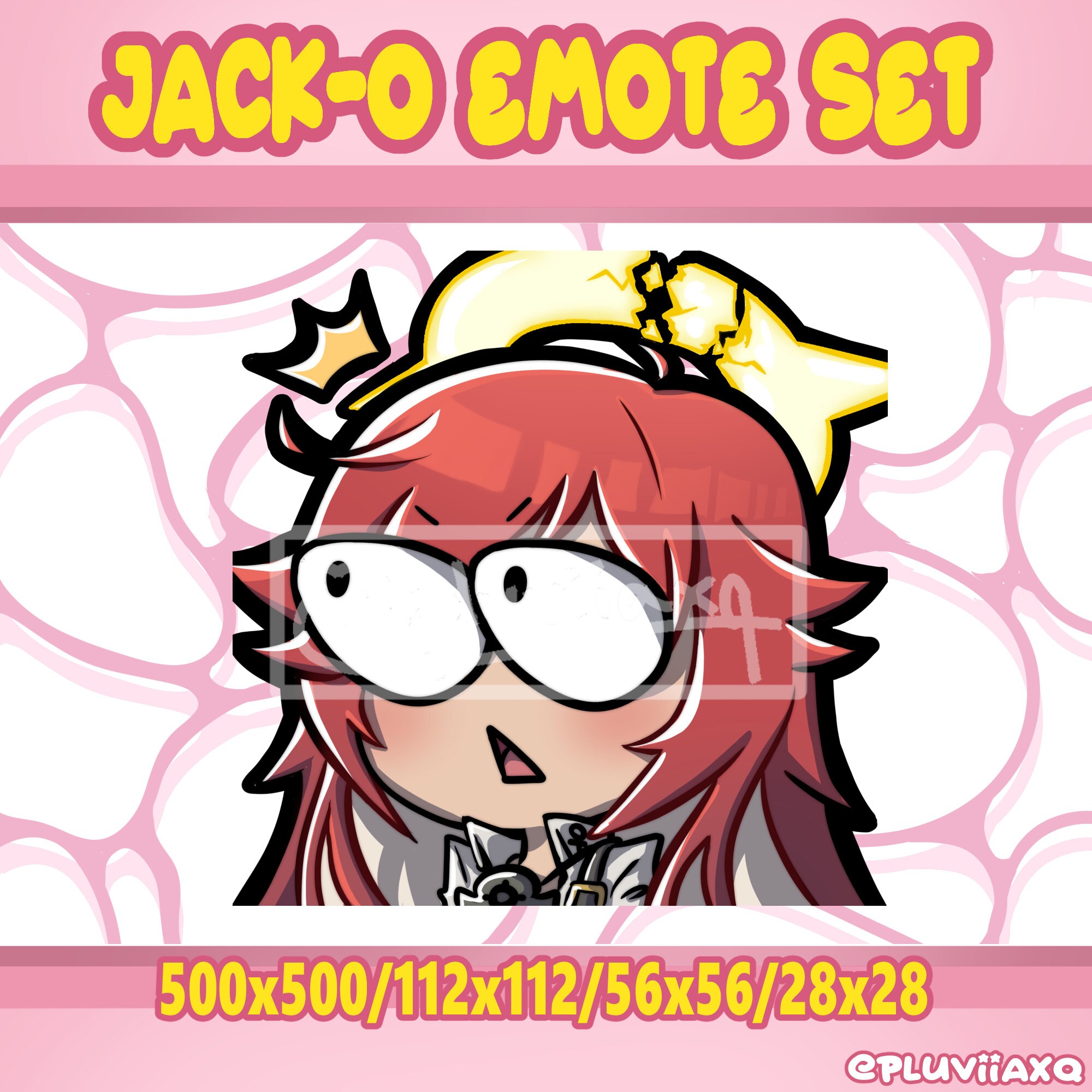 Jack-o' Valentine Guilty Gear Strive Emotes for TWITCH/DISCORD 500x500 ...