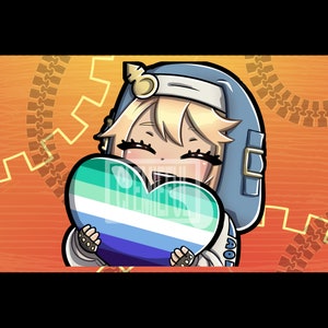 Bridget Guilty Gear Strive Emotes for TWITCH/DISCORD 500x500/112x112 ...