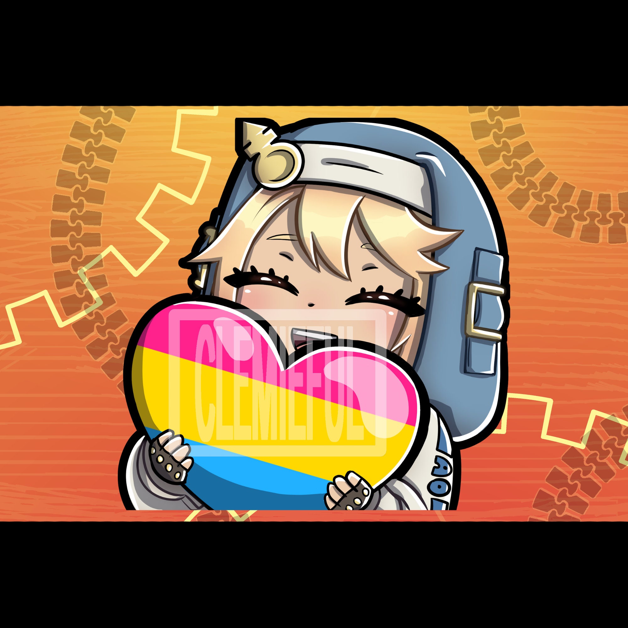 Bridget Guilty Gear Strive Emotes for TWITCH/DISCORD 500x500/112x112 ...