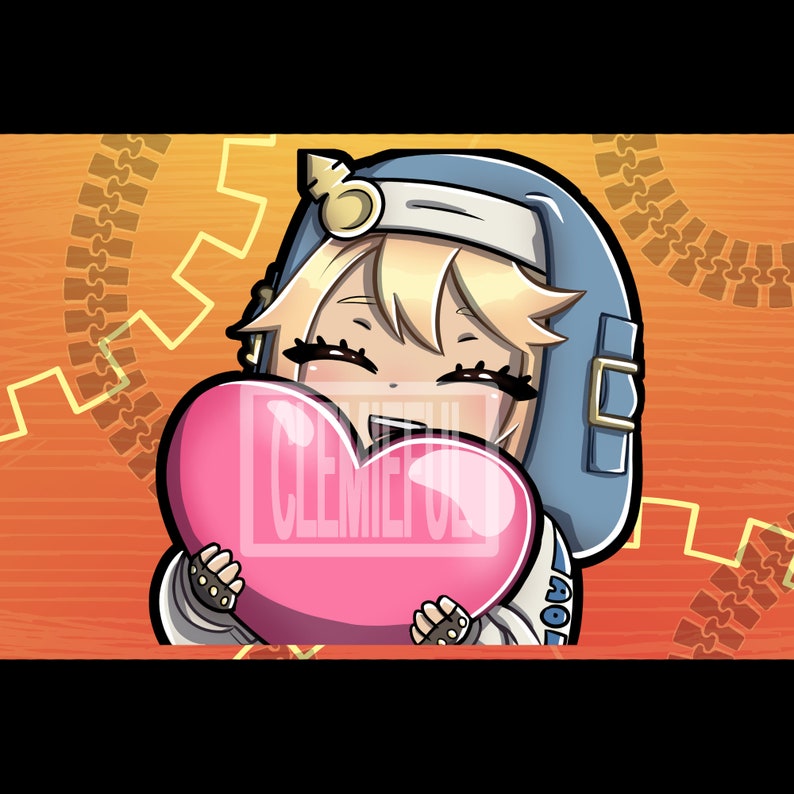 Bridget Guilty Gear Strive Emotes for TWITCH/DISCORD 500x500/112x112 ...