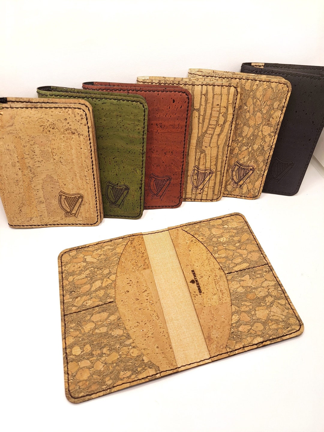 Cork Passport Cover, Dual Passport Case With Personalized Engraving ...