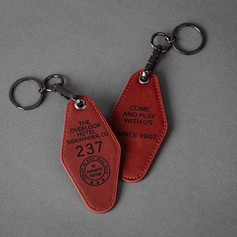 Horror Tag Keychain - Etsy