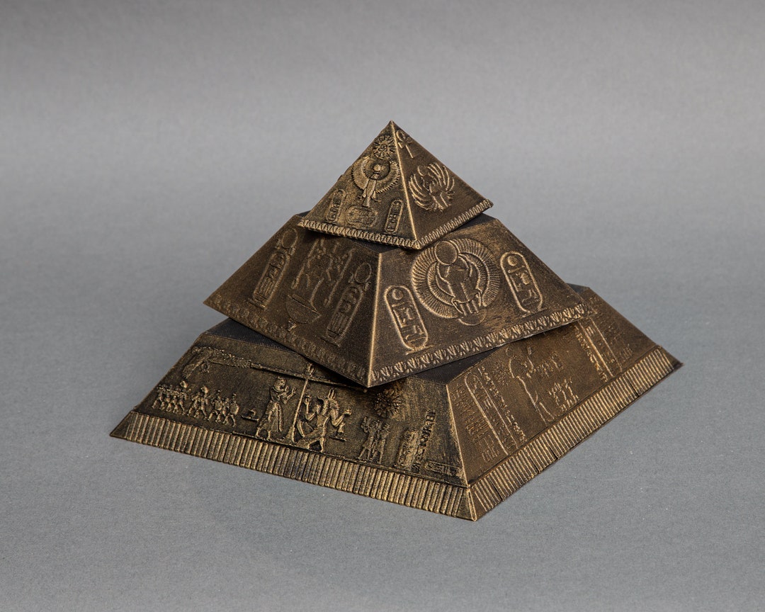 Pyramid Puzzle With Hidden Compartment - Etsy