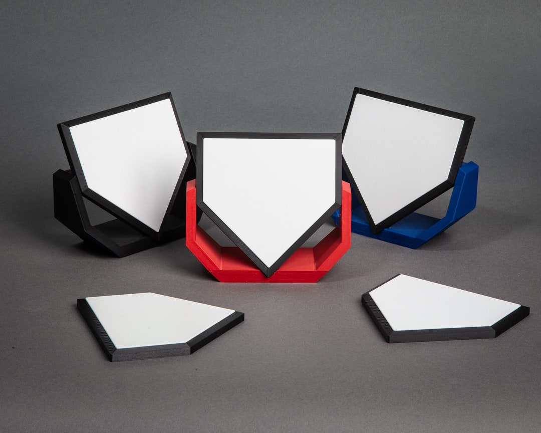 Mini Baseball Home Plate for Signature Collection, 3D Printed ...