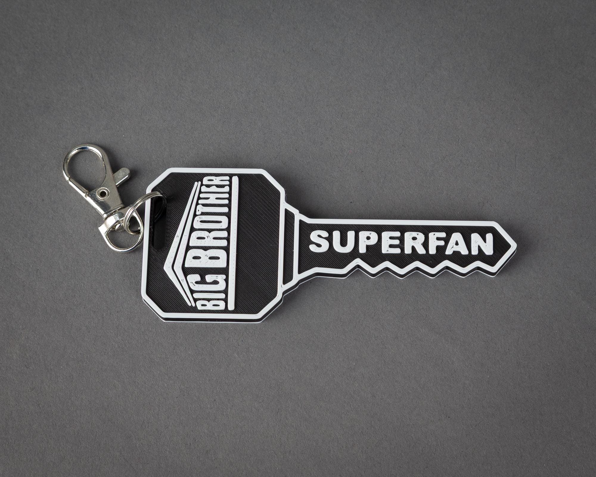 Big Brother Key Keychain or Bag Tag, 3D Printed - Etsy