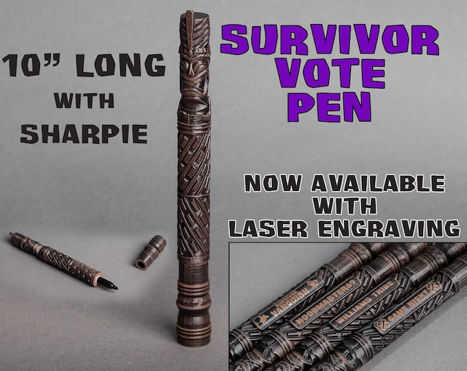 Survivor Voting Parchment - Etsy