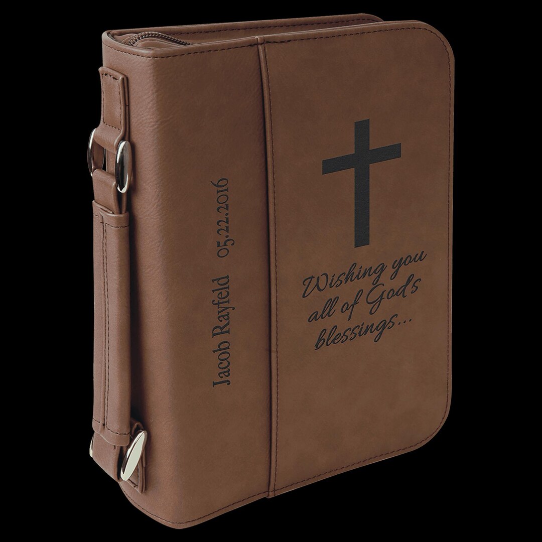 Customized Bible/book Cover, Laser Engraved - Etsy