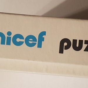 Rare 1980's Unicef Puzzle noah's Ark - Etsy