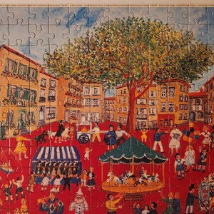 Rare 1980's UNICEF Puzzle "festival in Orange" Vintage - Etsy