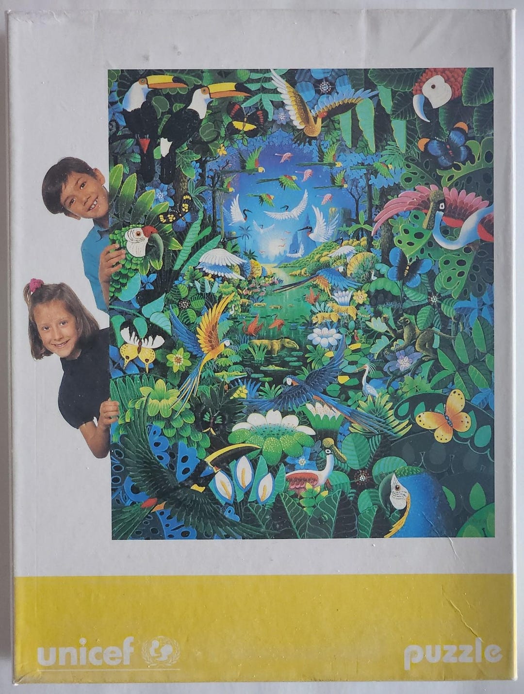 Rare 1980's Unicef Puzzle "new Daybreak" Vintage - Etsy
