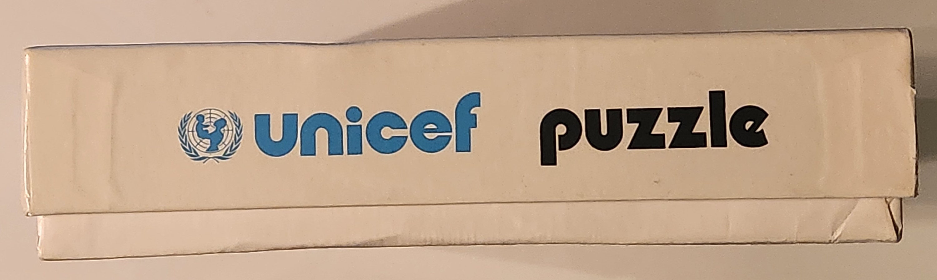 Rare 1980's UNICEF Puzzle festival in Orange Vintage - Etsy