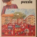 Rare 1980's UNICEF Puzzle festival in Orange Vintage - Etsy