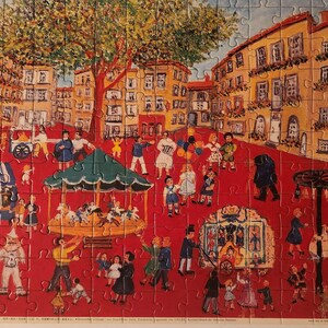 Rare 1980's UNICEF Puzzle "festival in Orange" Vintage - Etsy