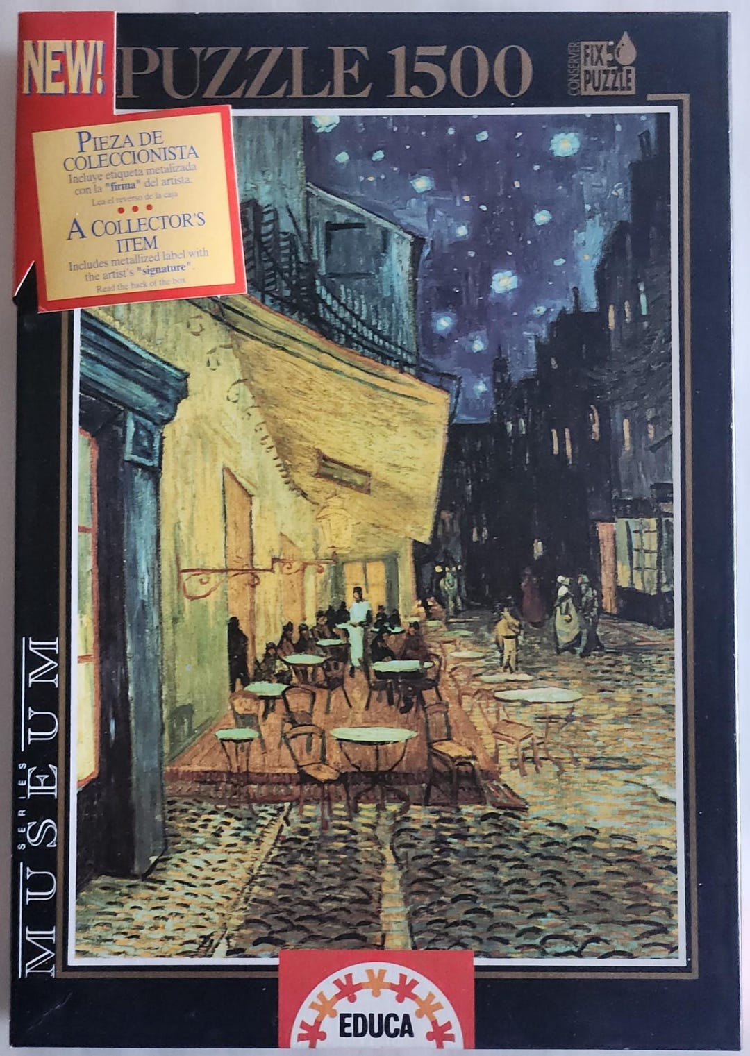 New EDUCA Museum Series VAN GOGH Cafe Terrace at Night 1,500 Piece ...