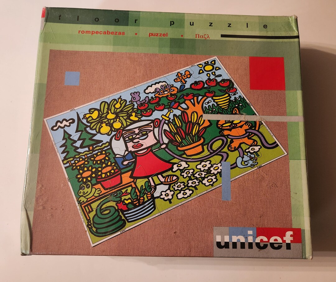 Rare Collectible UNICEF Children's Puzzle SEALED - Etsy