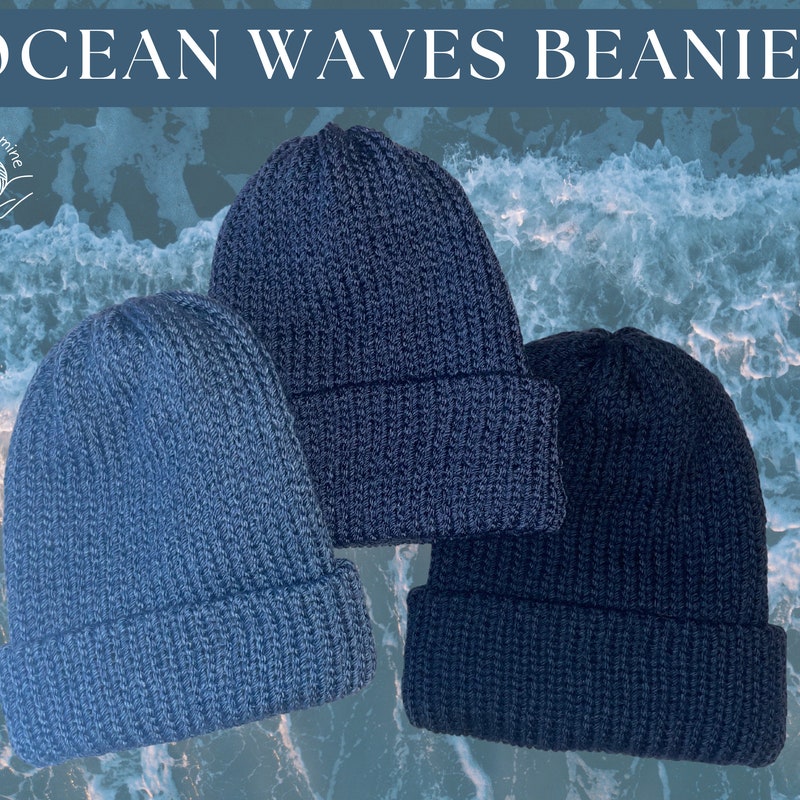 Wave Beanie - Etsy