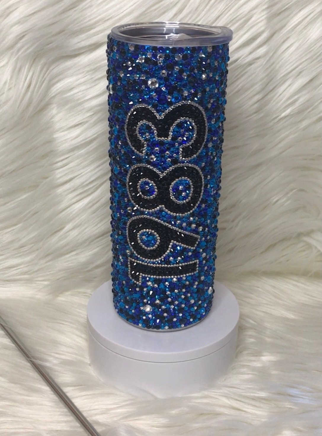 Bling Tumbler-rhinestone Tumbler-personal Tumbler-personalized Tumbler ...