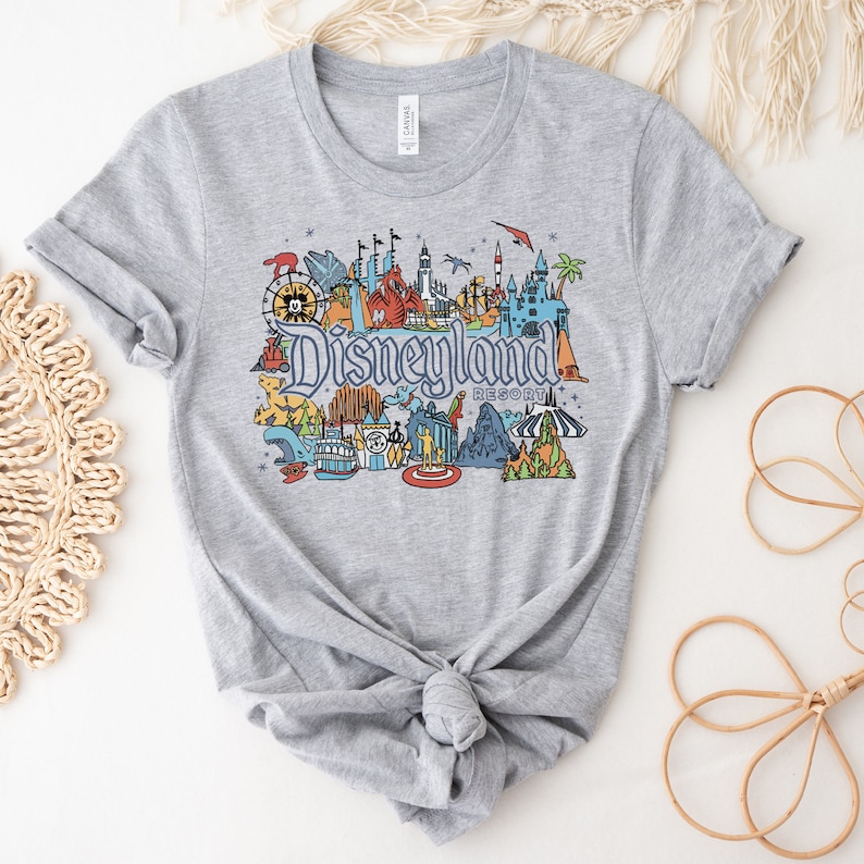 Disneyland Resort Shirt Disneyland Shirtdisneyland Family - Etsy