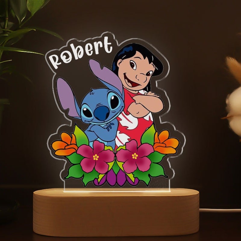 Lilo and Stitch Night Light - Etsy