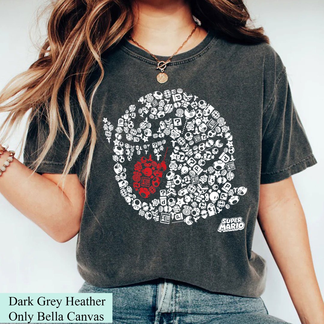 Nintendo Super Mario Iconic Boo Portrait Graphic Unisex - Etsy