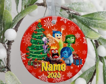 Personalized Inside Out Christmas Ornament - Etsy