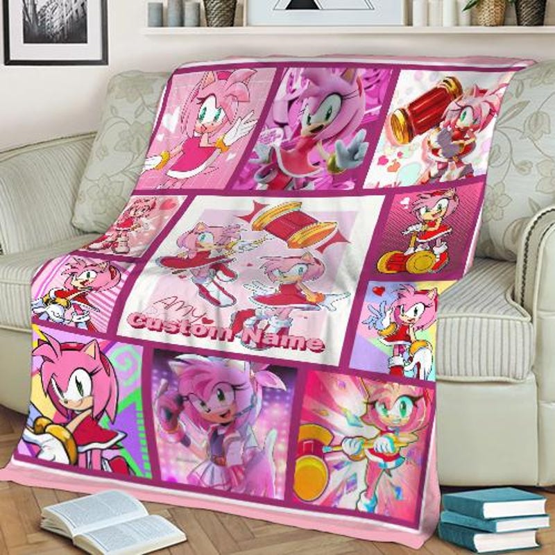 Sonic the Hedgehog Amy Plush - Etsy