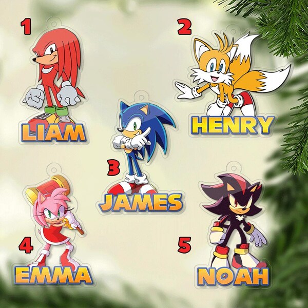 Sonic Cutouts - Etsy