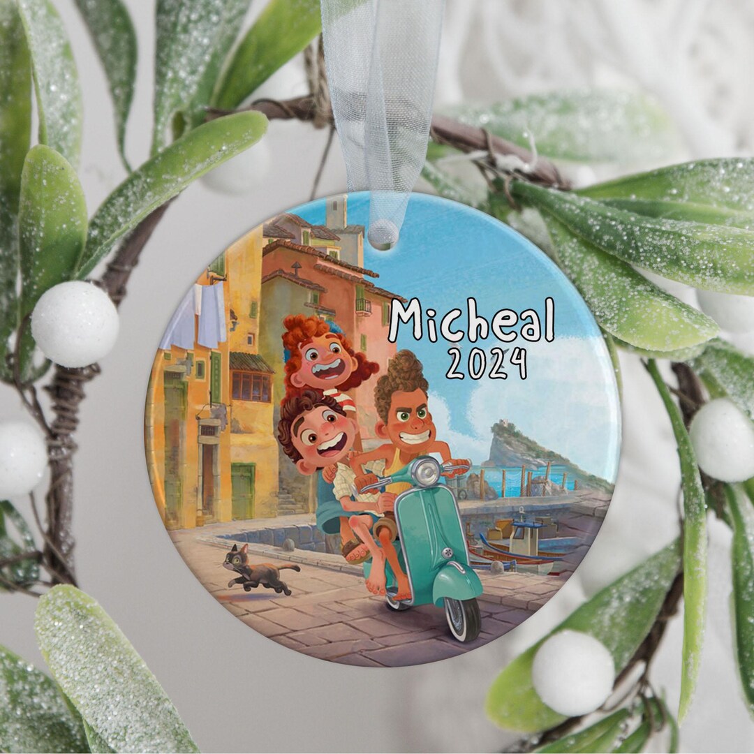 Custom Luca Ornament, Luca Christmas Ornament, Luca and Friends ...