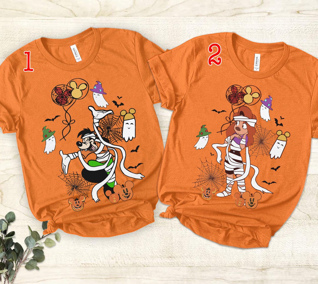 Vintage Roxanne and Max Goof Mummy Balloons Shirt, Disney A Goofy Movie ...