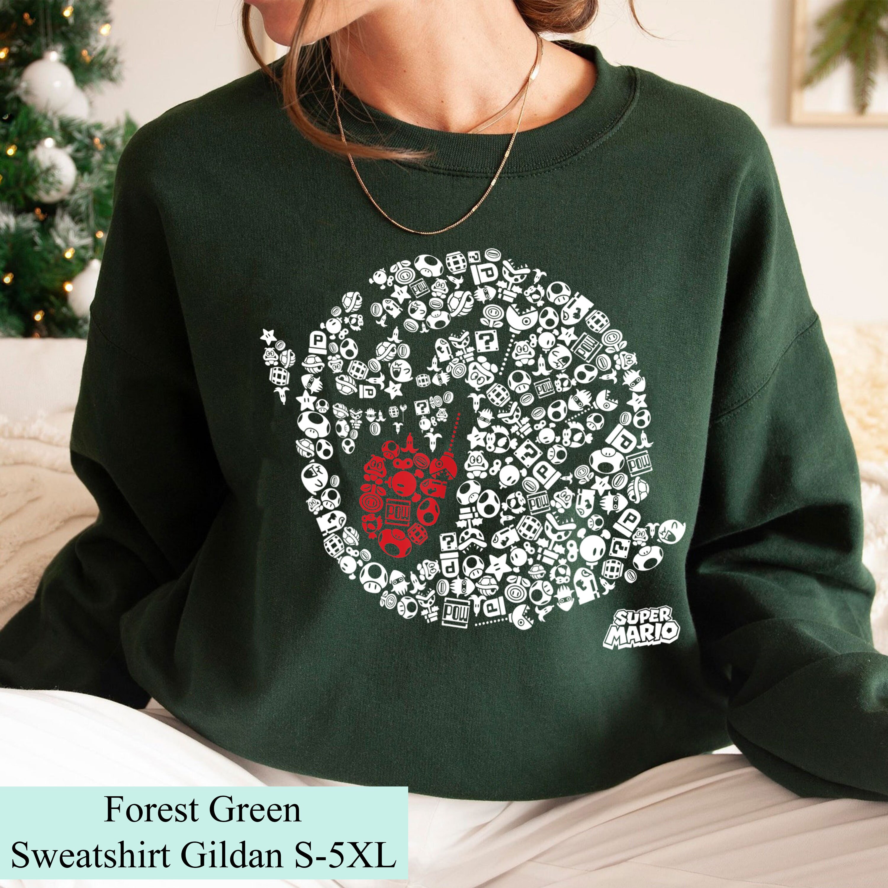 Nintendo Super Mario Iconic Boo Portrait Graphic Unisex - Etsy