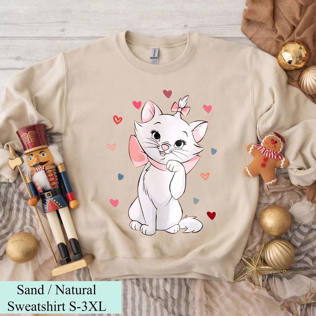 Disney the Aristocats Marie Classic Painting Heart Unisex T-shirt ...