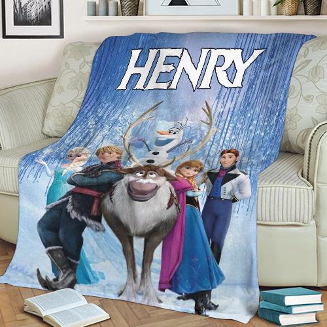 Disney Frozen Blanket, Disney Elsa Anna Blanket, Princess Blanket ...