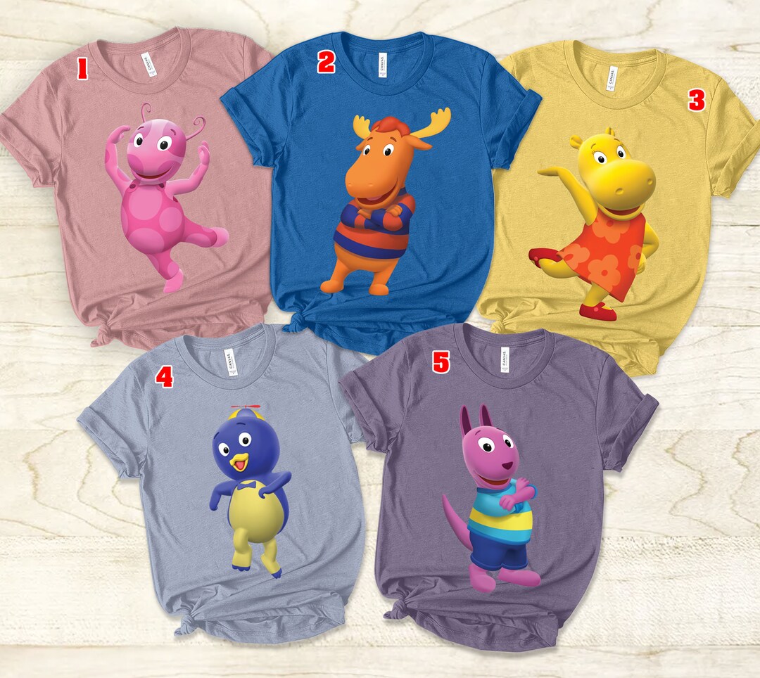 Backyardigans Family Shirt, Personalized Backyardigans Family Birthday ...