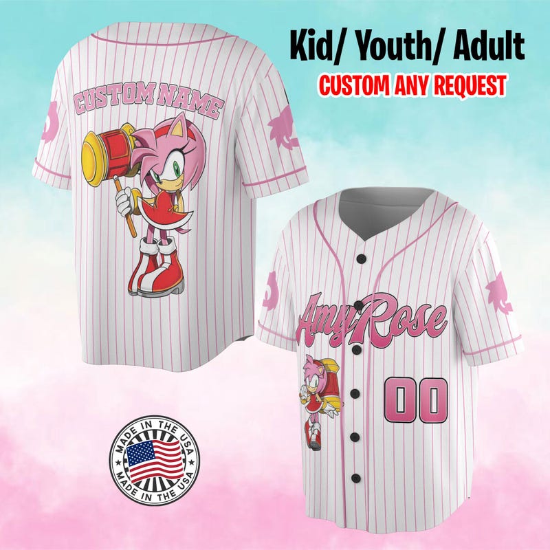 Amy Rose Cosplay Costume - Etsy