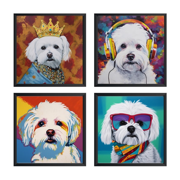 Maltese Painting - Etsy