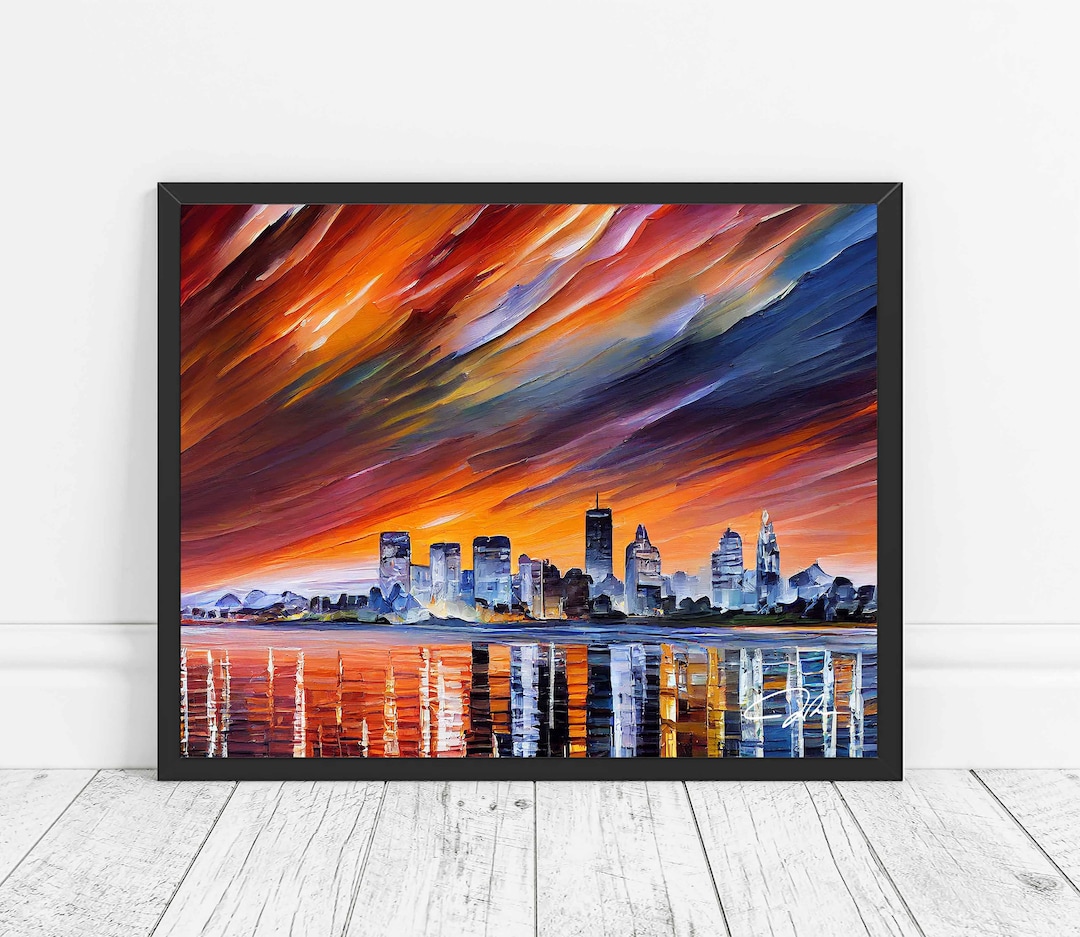 Augusta Georgia Skyline Art Print Augusta Painting Wall Art, Original ...