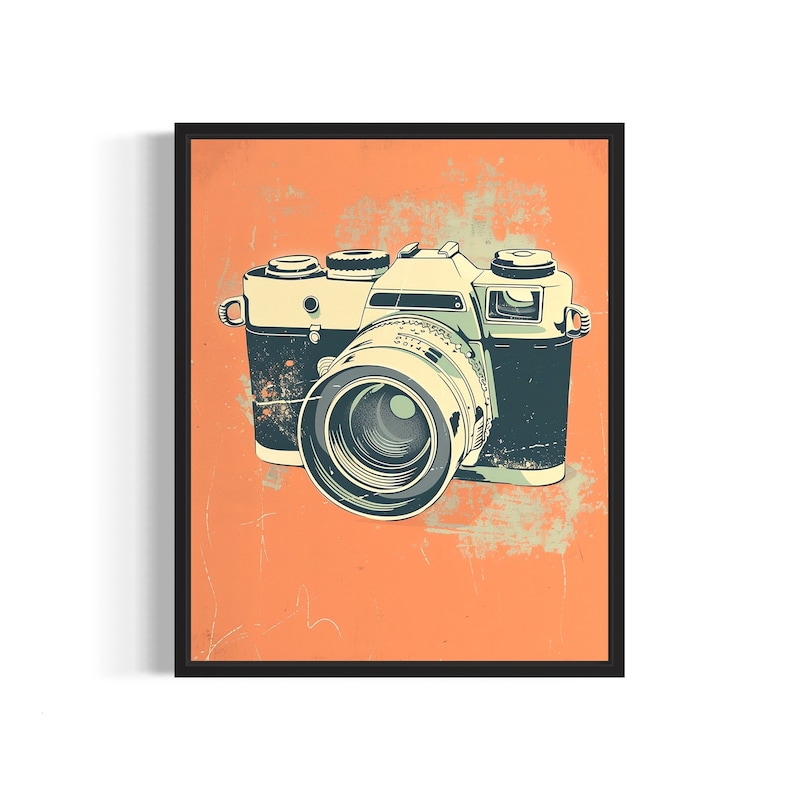 Camera Poster - Etsy