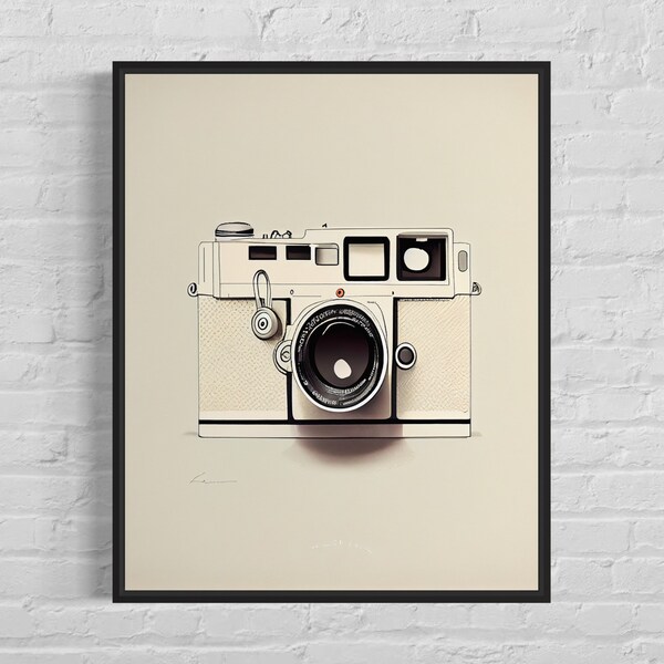 Camera Poster - Etsy