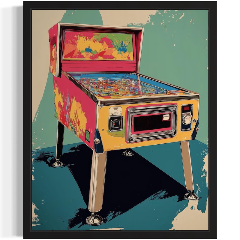Pinball Art - Etsy