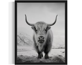 Yak Print - Etsy