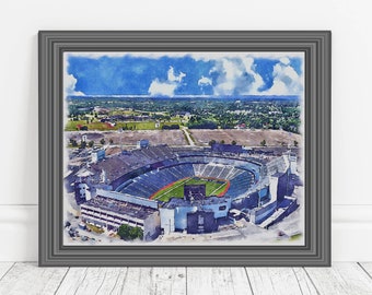 Highmark Stadium Sketch Print - Etsy
