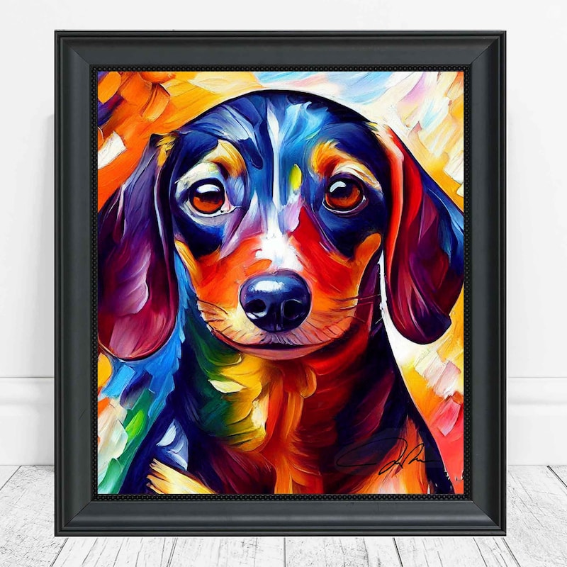 Dachshund Art - Etsy