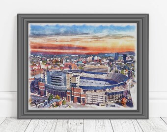Neyland Stadium Print - Etsy