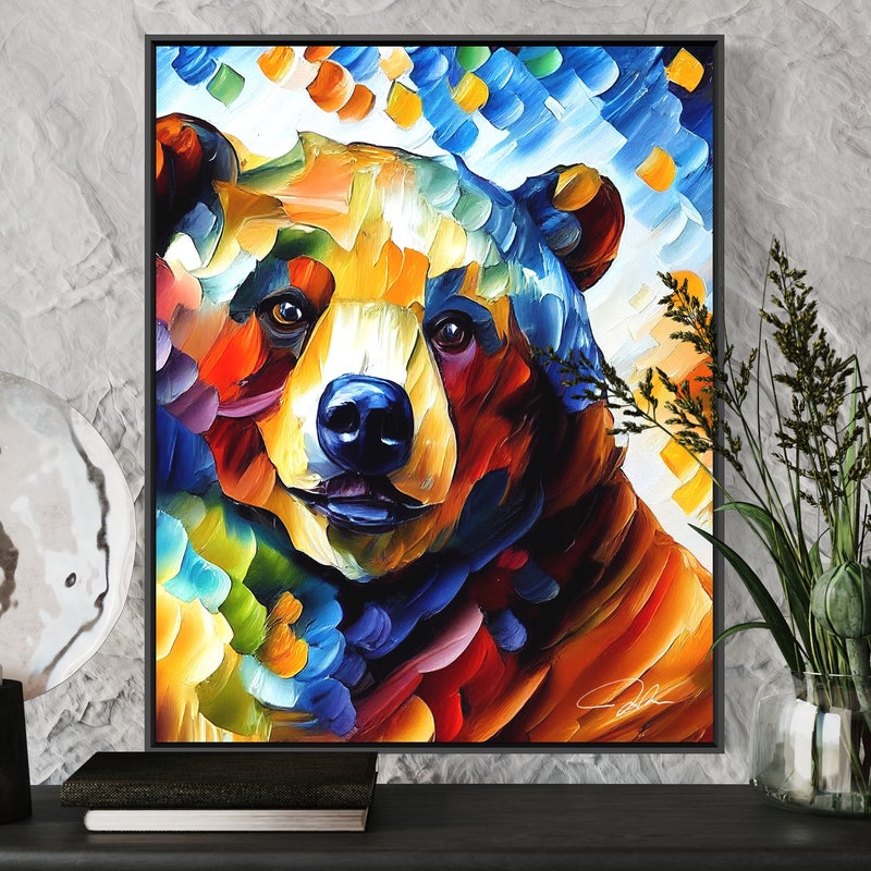 Bear Art - Etsy