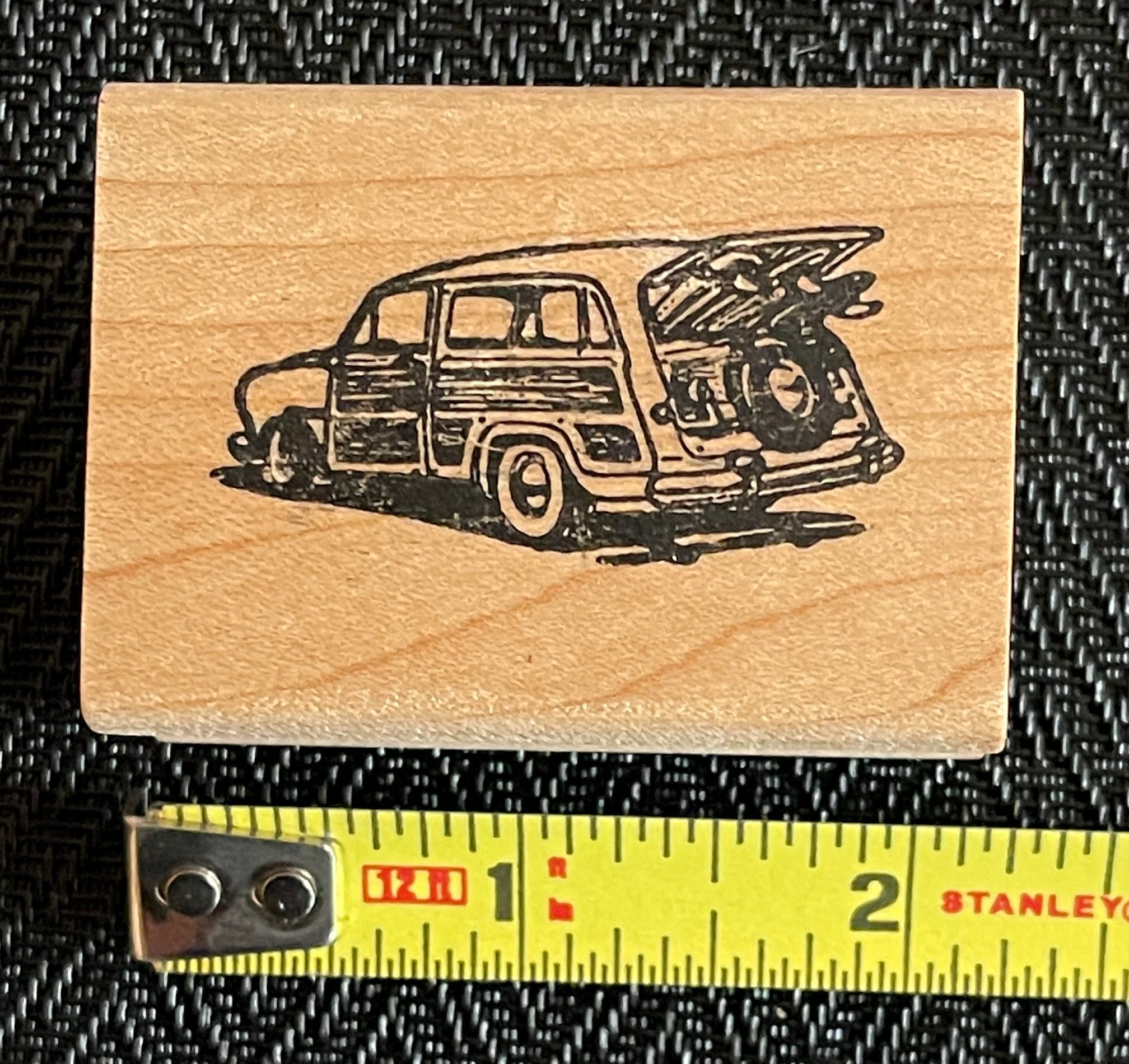 Rubber Stamps, of Vintage Cars, a Camper, Travel Trailer, and the ...