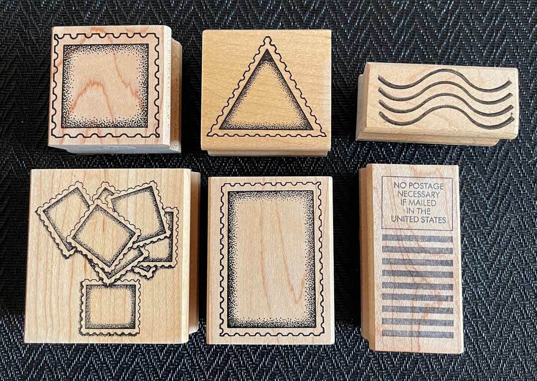 Rubber Stamps of Postage Stamp Frames From Stampa Barbara and Other ...