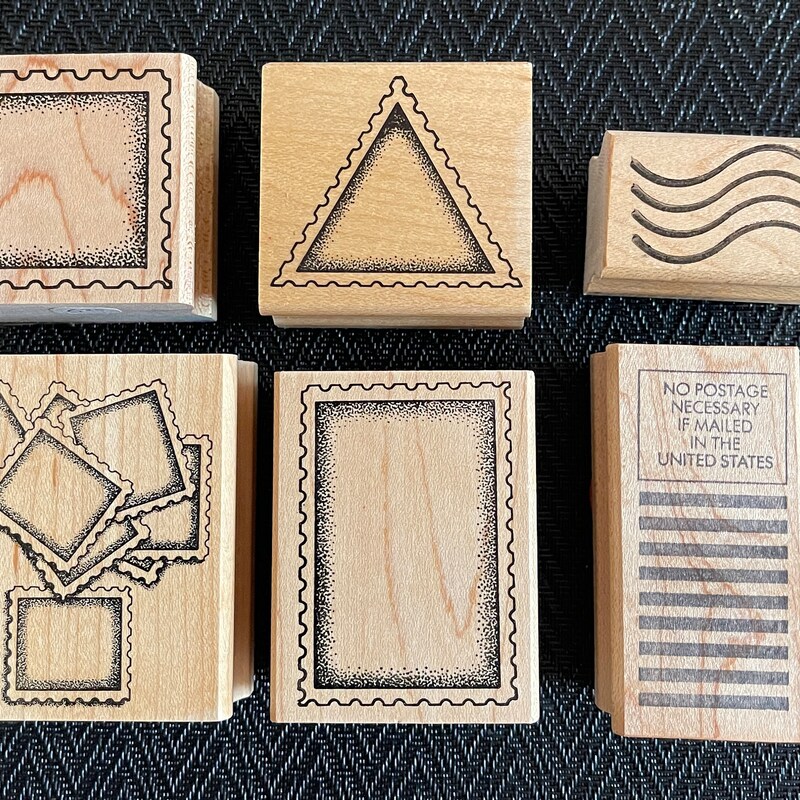 Frame Rubber Stamp - Etsy