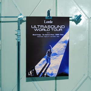Lorde Poster Ultrasound World Tour - Etsy UK