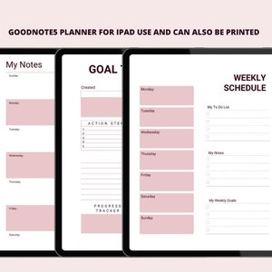 STUDENT PLANNER: Activities and Academics Planner Notebooks - Etsy