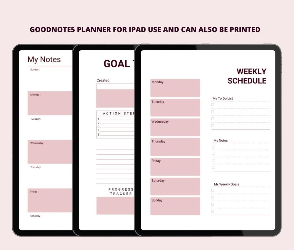STUDENT PLANNER: Activities and Academics Planner Notebooks - Etsy